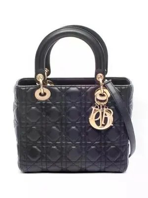 Dior Lady Tote Bag - Black