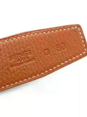 Hermès 2000s Constance Togo Reversible Belt