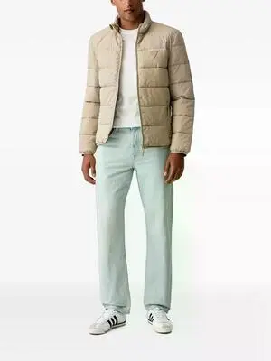 Guess Quilted Logo-patch Jacket
