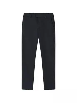 Boggi Milano Trousers In Technical Fabric B Tech - Blue