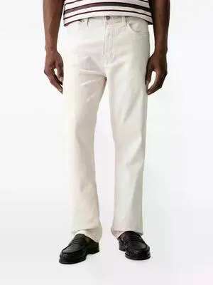 Marc O'polo Straight Leg Five-pocket Jeans - Neutrals