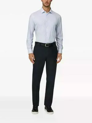 Boggi Milano Stretch Cotton Tencel Trousers