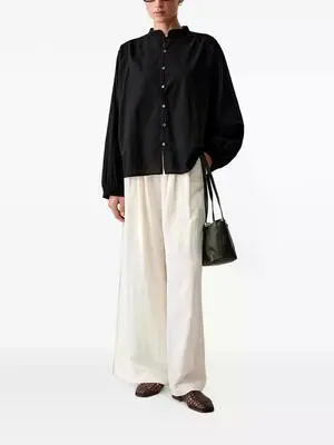 Marc O'polo Smocked-detail Button-up Blouse
