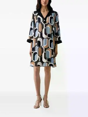 Joseph Ribkoff Geometric-print Shift Dress