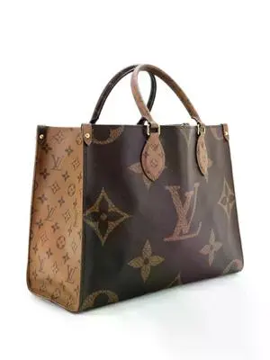 LOUIS VUITTON Onthego Reverse Monogram Giant Mm Tote Bag - Brown