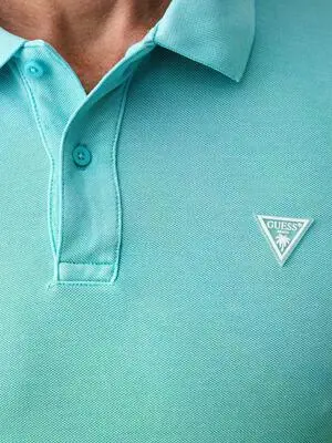 Guess Logo-patch Polo Shirt