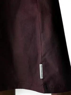 Marc O'polo Ribbed Texture Gathered Waist Midi Dress