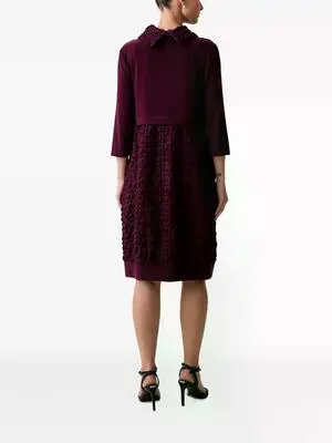 Joseph Ribkoff Textured Cowl Neck Dress