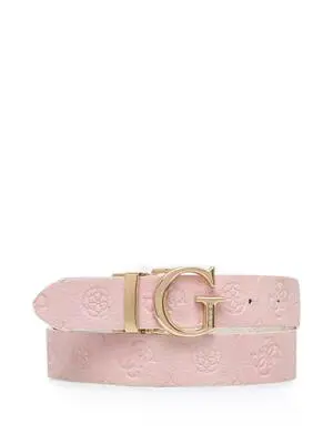 Guess James 4g Logo-embossed Reversible Belt