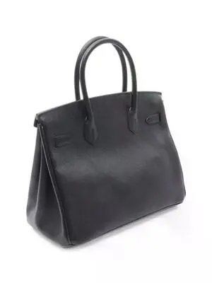 Hermès 2010s Birkin 30 Epsom Tote Bag - Black