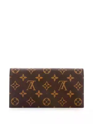 LOUIS VUITTON Emilie Wallet Monogram Canvas Small Wallets
