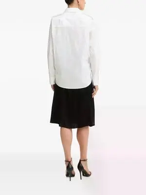 SILVIAN HEACH Layered Panelled Midi Dress
