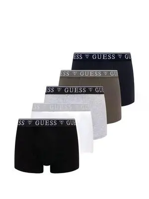Guess Logo-waistband Boxers - Multicolour