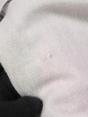 Hermès V-neck Wool Cardigan - Grey