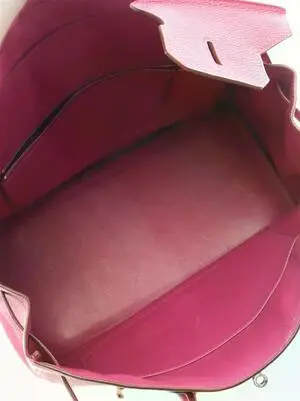 Hermès Togo Leather Birkin 35 Tote Bag - Pink