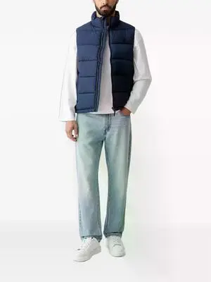 Guess Quilted Logo-patch Gilet