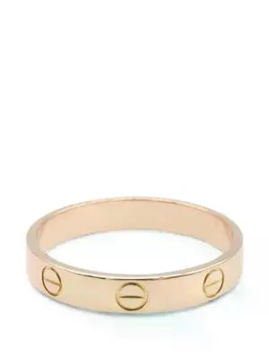Cartier 18kt Rose Love Ring - Gold