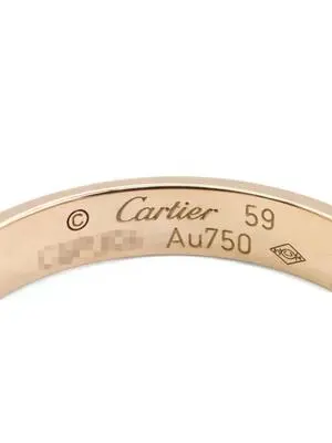 Cartier 18kt Rose Love Ring