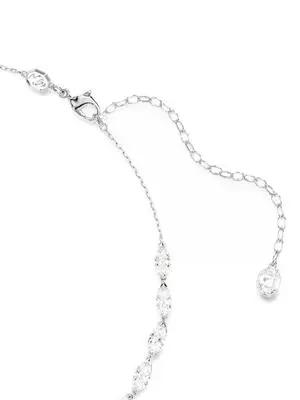 SWAROVSKI Crystal Embellished Feather Motif Necklace