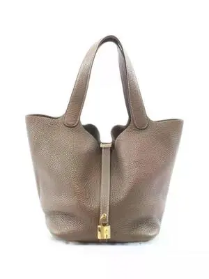 Hermès 2000s Mm Picotin Lock Tote Bag - Brown