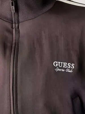 Guess Logo-embroidered Side-stripe Jacket