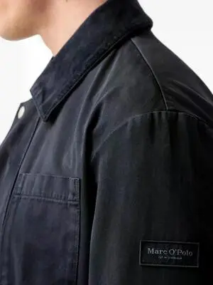 Marc O'polo Corduroy-collar Patch-pocket Jacket