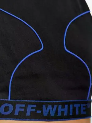Off-White Logo Tape Cropped Top