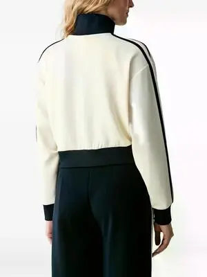 Guess Logo-embroidered Zip-up Jacket