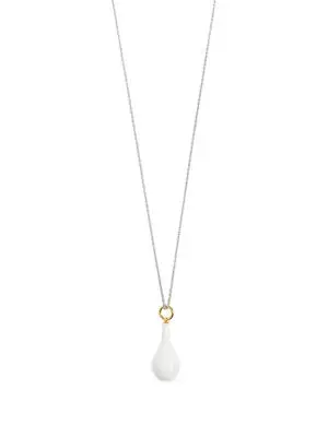 TOTEME White Crystal Pendant Necklace