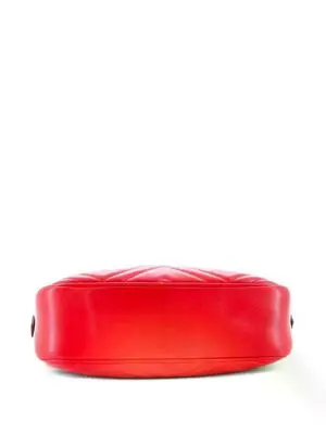 Gucci Gg Marmont Shoulder Bag Matelassé Leather Small Crossbody Bag