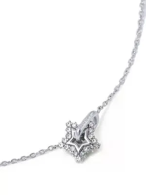Guess Crystal Embellished Star Pendant Necklace