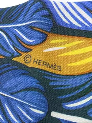 Hermès 2010s Danse Pacifique Twilly Scarf