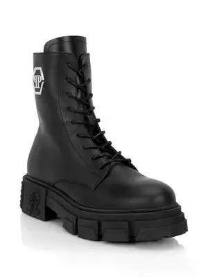 Philipp Plein Lace-up Boots Gothic Plein