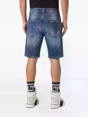 Philipp Plein Denim Formentera Shorts Basics
