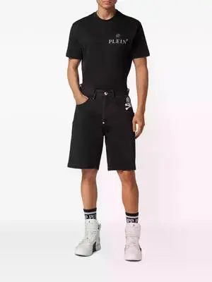 Philipp Plein Denim Formentera Shorts Basics - Black