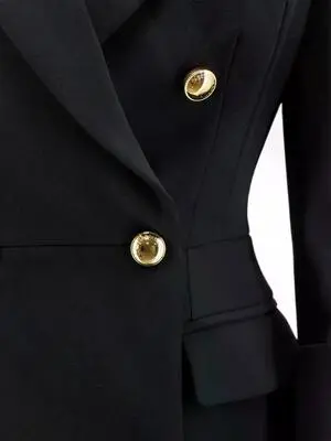 Elisabetta Franchi Double-breasted Peaked-lapel Blazer