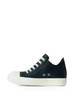 Rick Owens Textured Low-top Sneakers