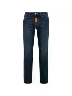 Philipp Plein Straight Supreme Fit Jeans - Blue