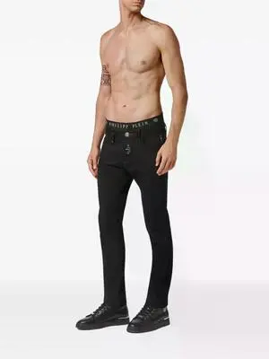 Philipp Plein Slim Fit Jeans Basic - Black