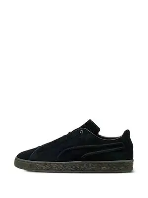 PUMA Suede Lace-up Sneakers - Black