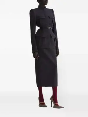 MUGLER Pocket Fitted Jacket
