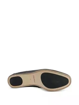 TOM FORD Crocodile-effect Penny Loafers - Brown