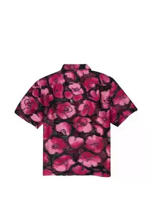 4SDESIGNS Floral-print Buttoned Shirt