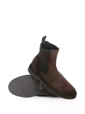 ALEXANDER HOTTO Suede Slip-on Ankle Boots
