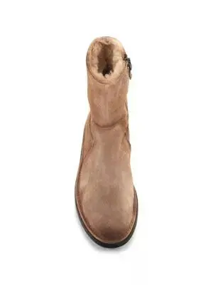ALEXANDER HOTTO Suede Ankle Boots