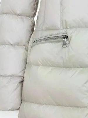 Moncler Shearling-trim Quilted Coat