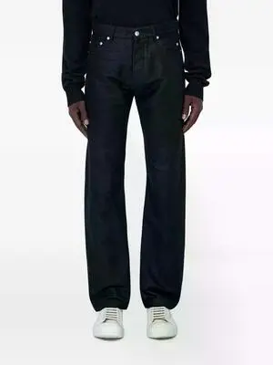 Rick Owens Belt-loop Straight-leg Jeans - Black
