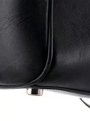 Saint Laurent Classic Monogram Shopper Leather Large Tote Bag