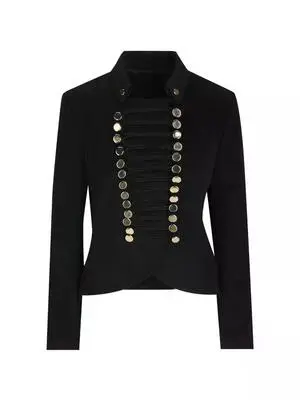 CINI Military-style Button-embellished Jacket