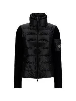 Moncler Quilted Down-filled Puffer Jacket - Black